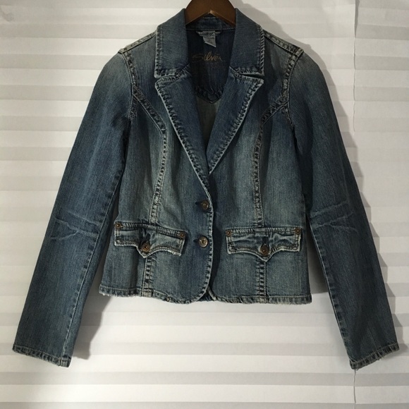 Silver Jeans | Jackets & Coats | Silver Jeans Denim Jacket | Poshmark
